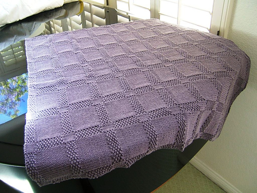 Ravelry: Little Check Blanket pattern by Sublime Yarns