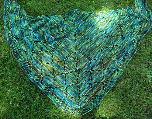 Ravelry: Easy Triangular Shawl pattern by Deborah Cooke
