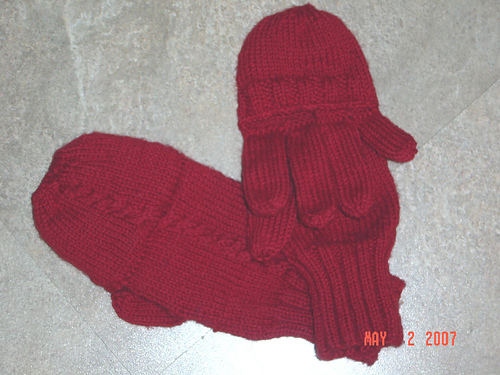 Ravelry: Convertible Mittens pattern by Patti Pierce Stone