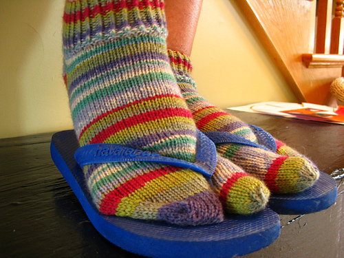 Ravelry: Flip-Flop Socks pattern by Patons