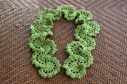 Ravelry: Ruffle Necklace Scarf pattern by Lion Brand Yarn