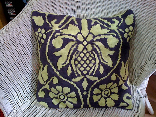 Ravelry: Blossom Pillow pattern by Amy Butler