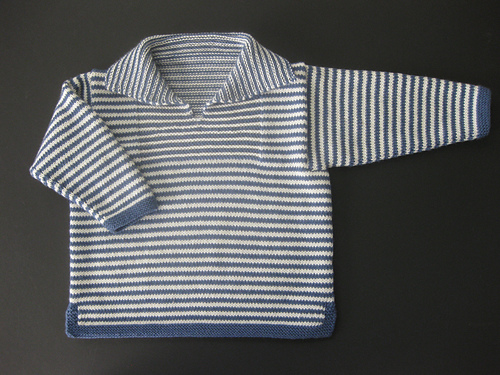 Ravelry: Striped Sailor Top pattern by Debbie Bliss