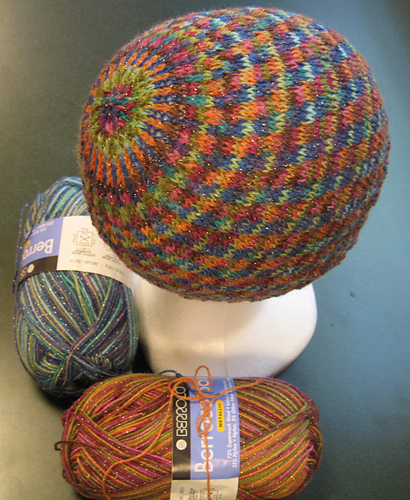 Ravelry: Metallic Magnetism, Beanie pattern by Mary Triplett