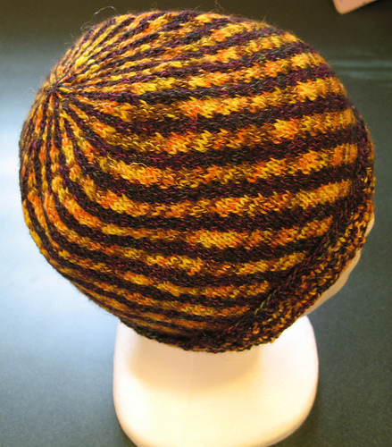 Ravelry: Metallic Magnetism, Beanie pattern by Mary Triplett