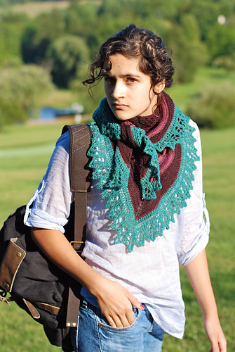 Ravelry: Roma Shawl pattern by Kirsten Kapur