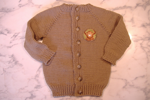 Ravelry: Raglan Cardigan pattern by Leisure Arts