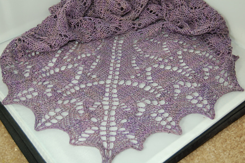 Ravelry: Playful Plumage Triangle pattern by Chrissy Prange