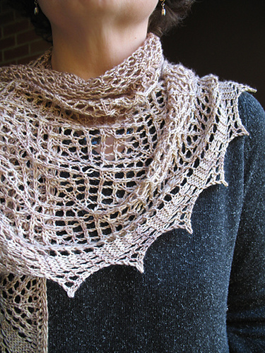 Ravelry: Diamond Fantasy Shawl pattern by Sivia Harding