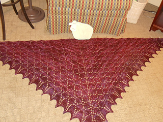 Ravelry: Ajastoy's Forest Canopy Shawl