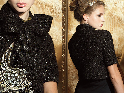 Ravelry: #19 Bow Neck Cardigan pattern by Simona Merchant-Dest