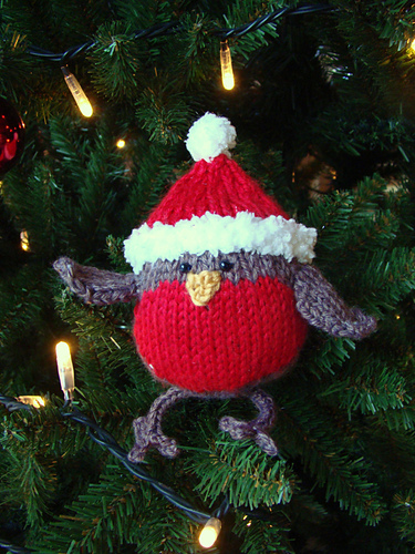 Ravelry: Christmas Robin pattern by Jacqui Turner
