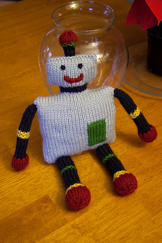 Ravelry: Robot Knit Amigurumi pattern by Amy Gaines