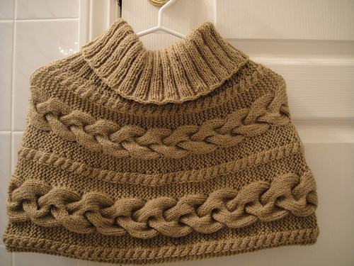 Ravelry: Shoulder Cape pattern by Debbie Bliss
