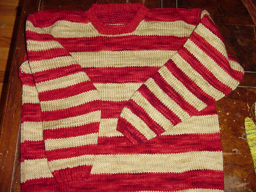 Ravelry: Striped Sweater pattern by Kristin Spurkland