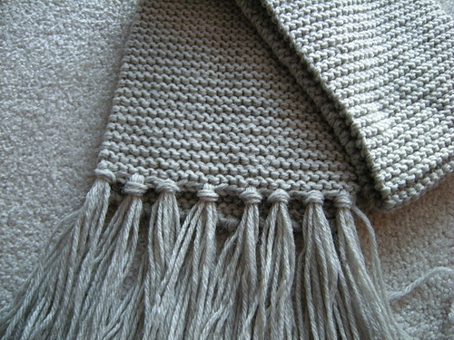 Ravelry: Garter Tweed Scarf pattern by Lion Brand Yarn