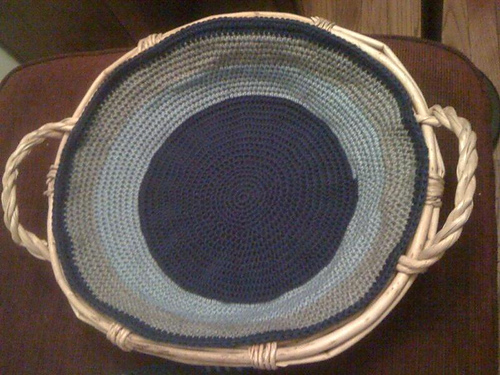 Ravelry: Custom Basket Liners pattern by DIY Maven
