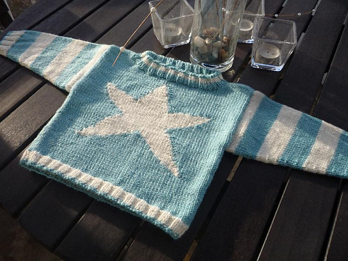 Ravelry: Little Star Sweater pattern by Zoë Mellor