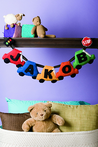 Ravelry: My First Personalized Pennants: Cars pattern by Jennifer Lori