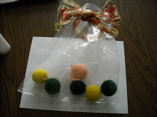 Ravelry: Cat Ball Toy Cover pattern by Debi Brennen