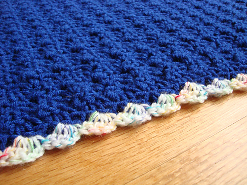 Ravelry: Sideways Shell Baby Afghan pattern by Donna Laing