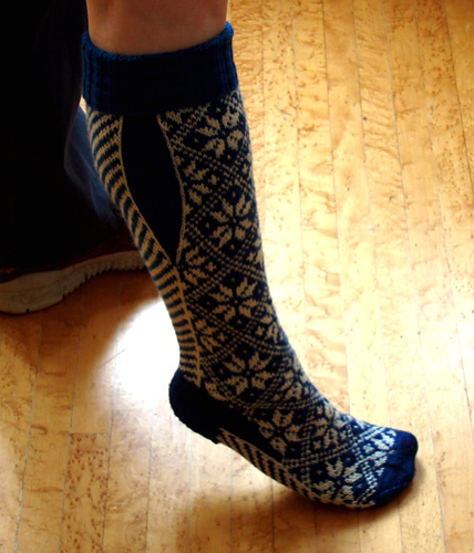 Ravelry: Norwegian Socks pattern by Kristin Spurkland