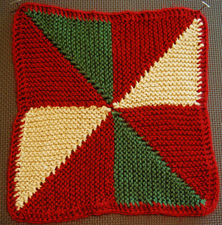 Ravelry: Sweetestthing114's Knit Pinwheel square