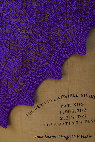Ravelry: The Anna Shawl pattern by Franklin Habit