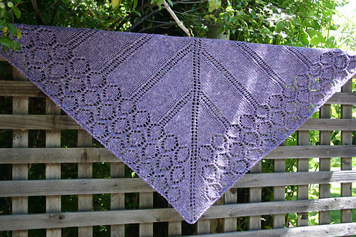 Ravelry: Garden Arbor Shawl pattern by Kira Dulaney