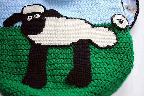 Ravelry: MamaMellie's Shaun the Sheep Backpack