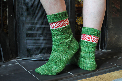 Ravelry: Little Ice Age Socks pattern by Rachel Coopey
