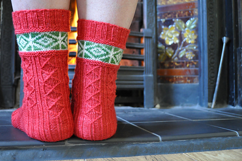 Ravelry: Little Ice Age Socks pattern by Rachel Coopey