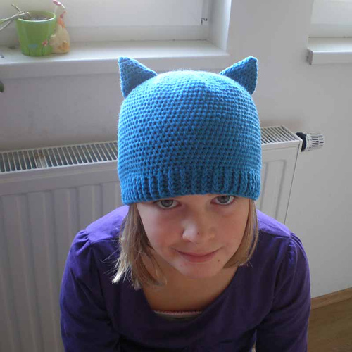 Ravelry: Simple Cat Ear hat pattern by Kelley Freeman