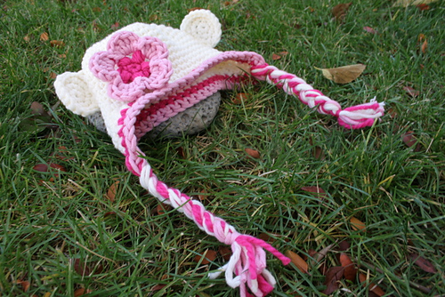 Ravelry: Bulky Monkey Earflap Beanie pattern by Elizabeth Alan