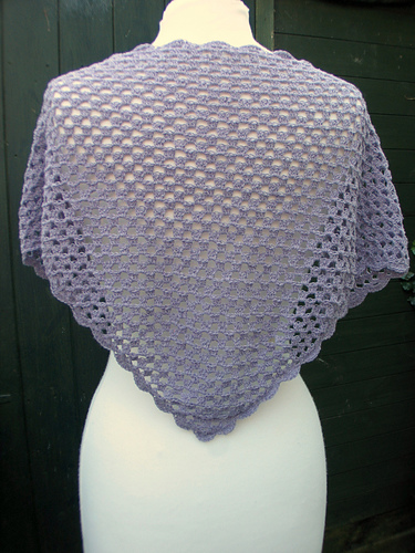 Ravelry: Aifric - triangular mini shawl pattern by Caroline Murphy