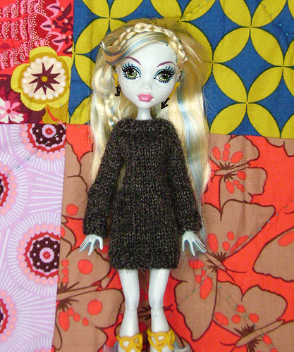 Ravelry: Monster High Sweater Dress pattern by Jane Conway