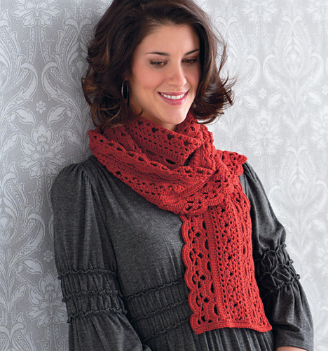 Ravelry: Emma Lace Scarf pattern by Simona Merchant-Dest