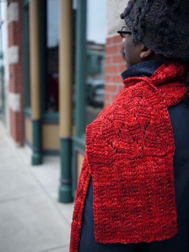 Ravelry: Crazy Quilt Scarf pattern by Anne Hanson