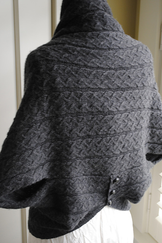 Ravelry: Slip Stitch Cable Wrap Cardigan pattern by Monica Welle Brown