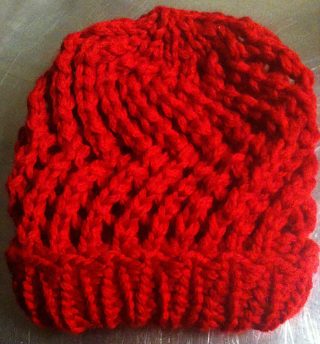 Ravelry: Bulky Red Hat pattern by Courtney Opheim