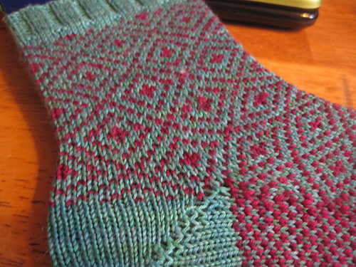 Ravelry: Geometric Socks pattern by Colleen Miller
