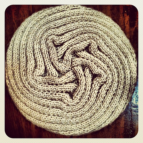 Ravelry: yarnover's Penta-swirl hat