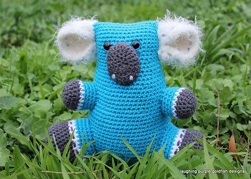 Ravelry: True Blue the Quirky Koala pattern by sharon maher