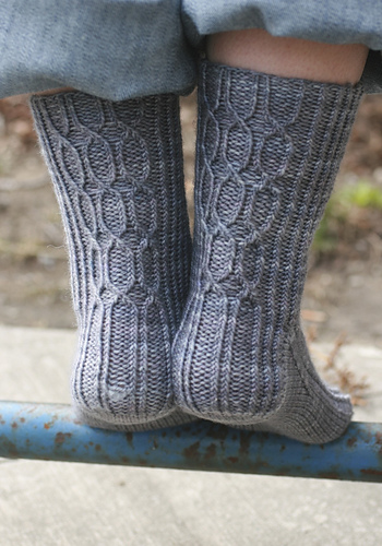 Ravelry: Armour Road Socks pattern by Glenna C.
