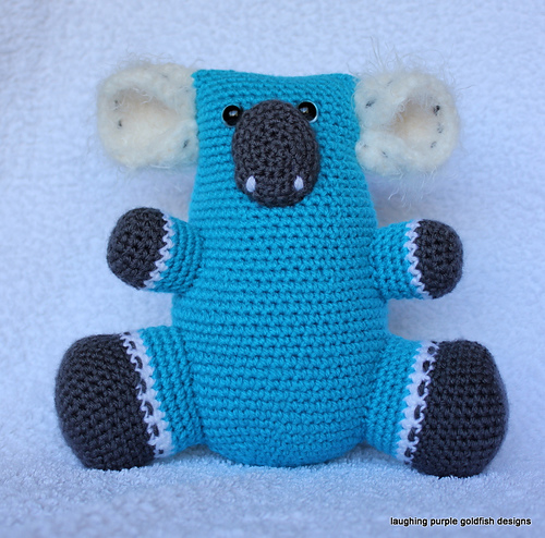 Ravelry: True Blue the Quirky Koala pattern by sharon maher
