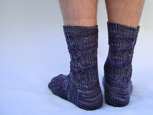 Ravelry: Mort Socks pattern by Rachel Coopey