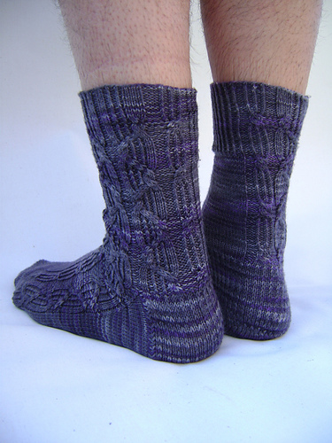 Ravelry: Mort Socks pattern by Rachel Coopey
