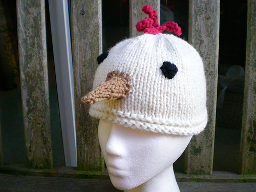 Ravelry: Animal Baby Chicken Little Hat pattern by Lion Brand Yarn