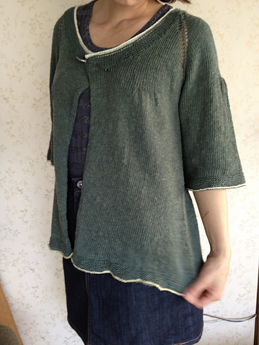 Ravelry: Linen Cardigan pattern by naganasu