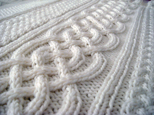 Ravelry: Celtic Blanket pattern by Arianna Frasca